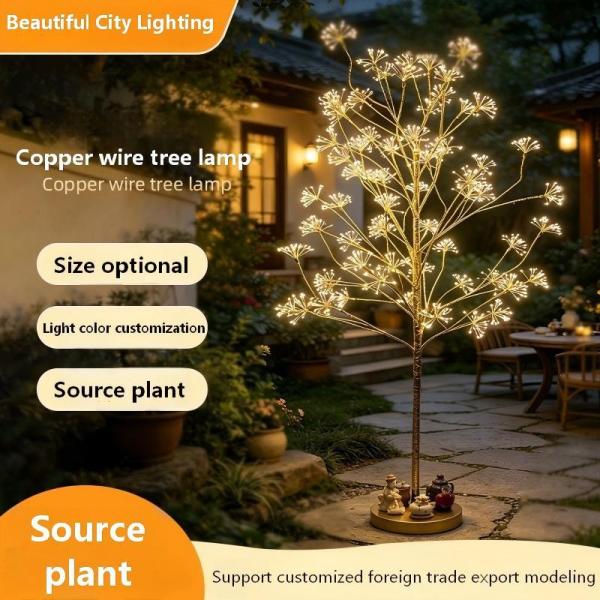 Quality Copper Wire Tree Light - Indoor and Outdoor Decorative Atmosphere Tree Light, for sale