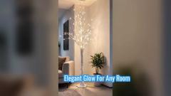 Gold Dandelion LED Tree Light Elegant Home Decor