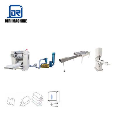 China N Fold Hand Towel Machine Line With Cutting And Packing Machinery for sale