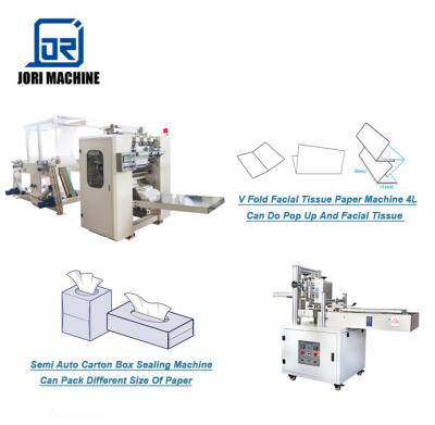 China High Speed Automatic Facial Tissue 3 Lines Paper Making Machinery For Sale for sale