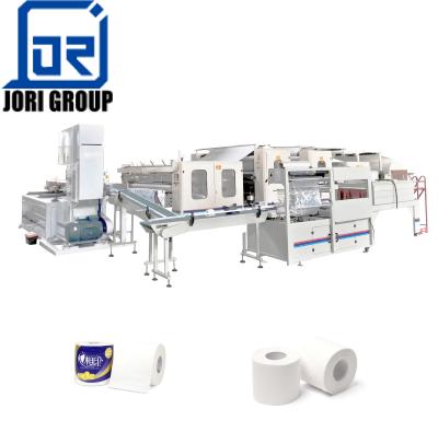 China automatic toilet paper wrapping  machine accessories with pedal double bar sealing machine for sale