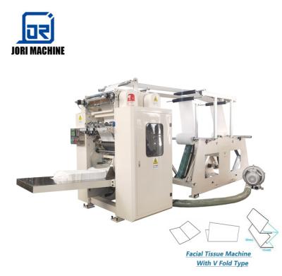 China Fully Automatic Facial Tissue Paper Folding Machine Model 2 Lines for sale