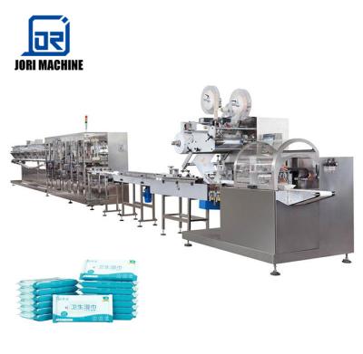 China Multi Pieces Wet Tissue Paper Making Machine Wet Tissue Paper Packing Machine For Industeries for sale