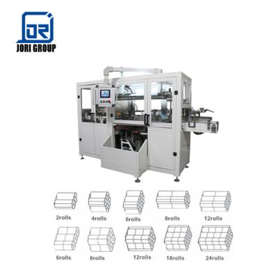 China Multi Toilet Paper Roll Packing Machine Kitchen Towel 3D Sealing Machine for sale