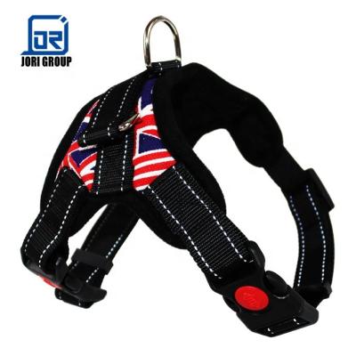 China High Quality Big Pet Dog Harness No Pull Reflective Adjustable With Handle Pet Products for sale