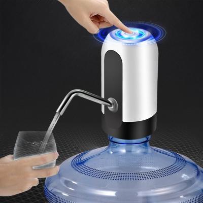China USB Rechargeable Automatic Electric Bottled Water Pump For 5 Gallon Bottle Water for sale