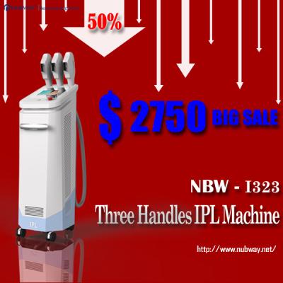 China High-quality IPL beauty Equipment 1800w White version for sale