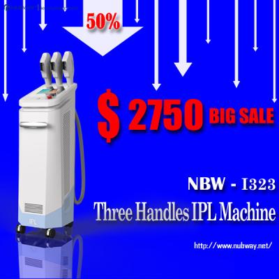 China Meticulously-designed IPL beauty Machine 1800w White version for sale