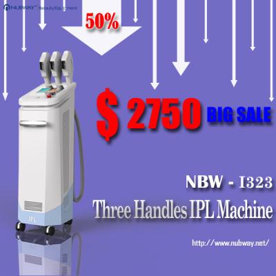 China Meticulously-designed IPL Hair Removal Beauty Device 1800w White version for sale