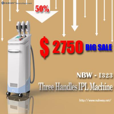 China The Most Viewed IPL Hair Removal Beauty Device 1800w White version 62*67*120cm for sale