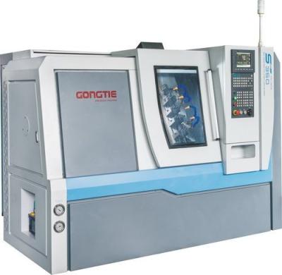 China slant bed lathe with programmable blowing for sale