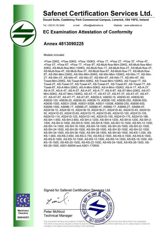 CE - ALEETEX(CHINA) TECHNOLOGY CO.,LTD