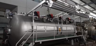 中国 HTHP SUS 316L 低消費量溢出布染機 販売のため