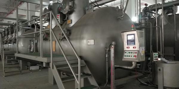 Quality Overflow Dyeing Machine With Extremely Low Liquor Ratio for sale