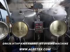 HTHP Μηχανή χρωματισμού υφασμάτων με χαμηλή κατανάλωση και χαμηλή δόση αλκοόλ