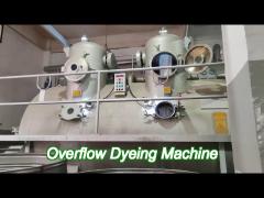 Máquina para teñir textiles a altas temperaturas