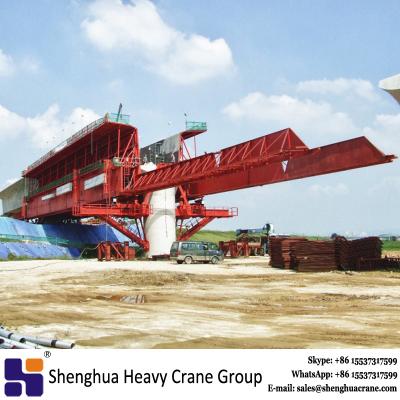 China Customized 1600 ton underslung movable scaffolding system MSS for subway bridge construction for sale