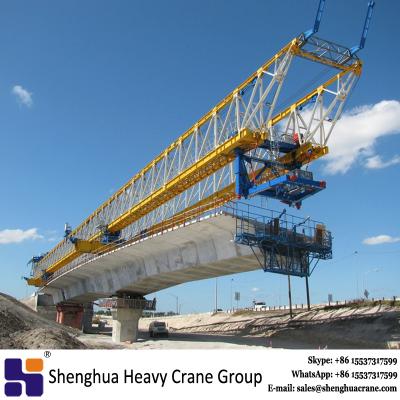 China 160ton bridge beam launching gantry crane price for highway building for sale