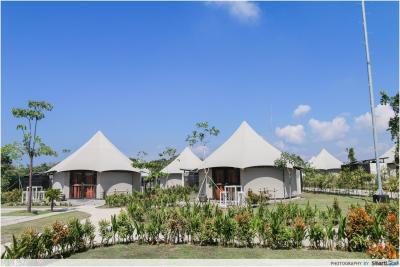 China Hotel-Häuschen-Luxus-Resort-Zelte, Widerstand der Glamping-Hotel-Zelt-hohen Temperatur zu verkaufen