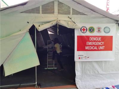 China Solução médica do sistema Coronavirus da barraca do hospital da cruz vermelha que ventila Windows à venda