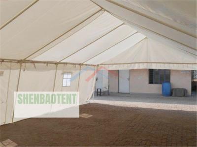 China De witte Tent van de Canvas Medische Isolatie, Coronavirus-van de het ziekenhuisnoodsituatie van de Noodsituatiehulp het Kader van het de tentstaal Te koop