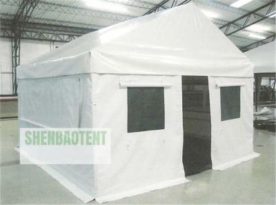 China De witte Tent van de Canvas Medische Isolatie, Coronavirus-van de het ziekenhuisnoodsituatie van de Noodsituatiehulp het Kader van het de tentstaal Te koop