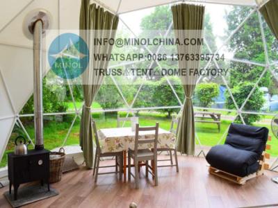 China Hotelkoepel het Kamperen Tenten van Glamping van de Tent de Geodetische Luxe Te koop