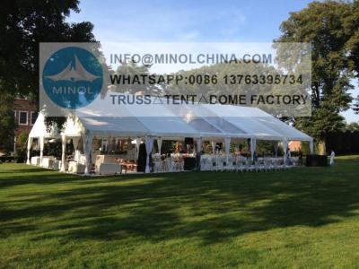 Cina Il livello rinforza le tende di alluminio GB6061-T6 della tenda foranea di nozze in vendita