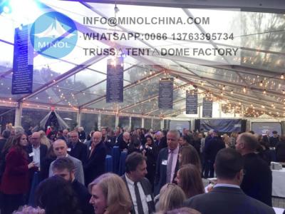Cina Superficie della ruggine di nozze di 1000 persone anti della tenda di alluminio della tenda foranea in vendita