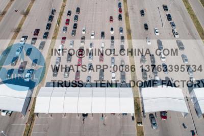 Cina Resistenza UV di vaccinazione COVID-19 di altezza temporanea del sito 3m in vendita