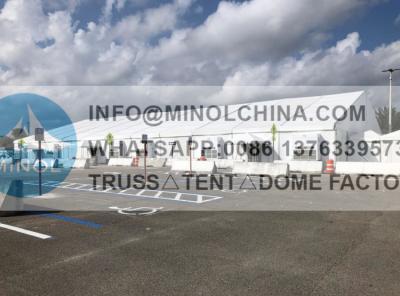 China PVC beschichtete 5m Spannen-Impfsuperstation im Parkplatz zu verkaufen