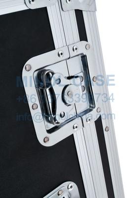 Cina Pro cassa a prova di fuoco di alluminio dello scaffale del compensato 12U con le ruote in vendita