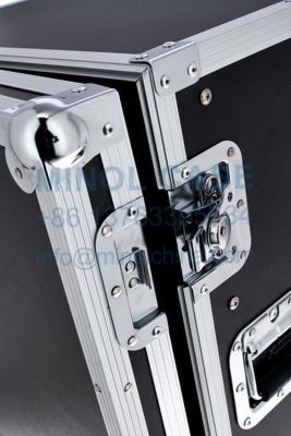 Cina Pro cassa a prova di fuoco di alluminio dello scaffale del compensato 12U con le ruote in vendita