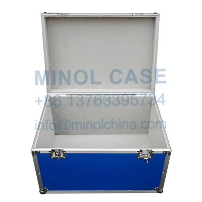 Cina Colore blu di alluminio di caso resistente professionale di volo per trasporto in vendita
