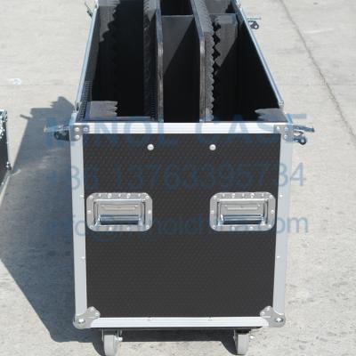 Cina Materiale duro dell'alluminio di caso di volo a 55 pollici universale della TV in vendita