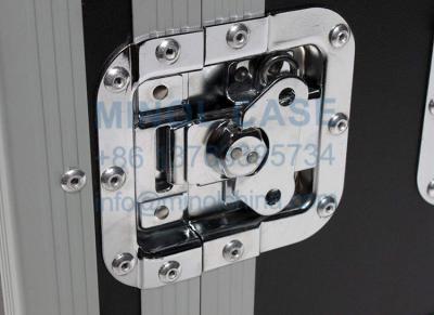 Cina 6U ATA Rack Rolling Aluminum Case 19 largamente 14 profondi dal nero di XSPRO in vendita