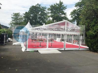 Cina il PVC 50gsm ha ricoperto la lega all'aperto T6061/T6 di alluminio della tenda di evento di nozze in vendita