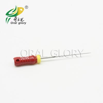 Cina La mano Endodontic dell'odontoiatria archiva 25mm 25# per trattamento del canale radicolare in vendita