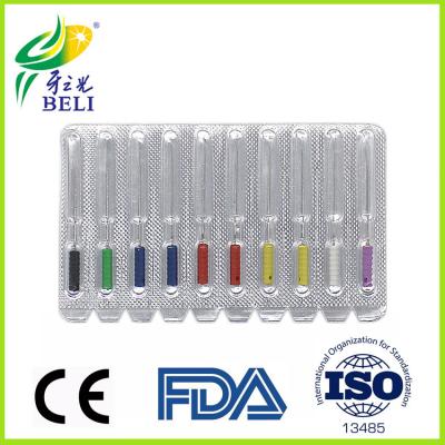 China Dental Barded perfura o arquivo para os dentes do molar reduz a polpa arquivos endodontic da mão da terapia da extirpação à venda
