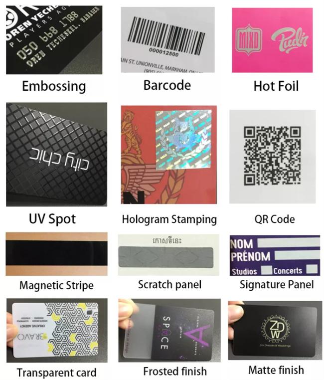 CMYK Printing NFC RFID Card PVC NFC Access Cards For Payment