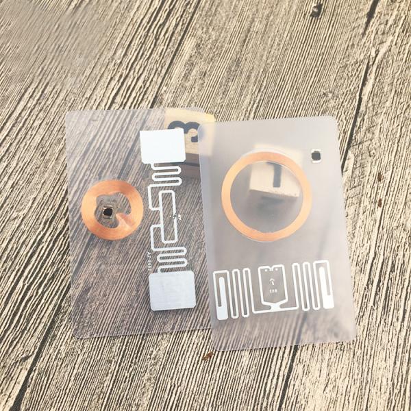 LF UHF Hybrid Smart Card RFID Dual Frequency Card Glossy Finish