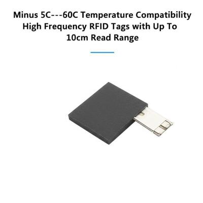 China HF RFID Tag 85.6x54mm 100K Write Cycles 10cm Read Range for sale