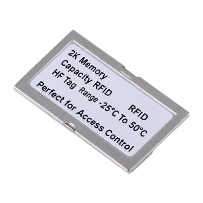 China RFID HF Tag 85.6x54mm 13.56MHz ISO 14443A for Access Control for sale