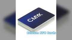 Custom NFC RFID Cards 13.56MHz ISO14443A 100K Cycles