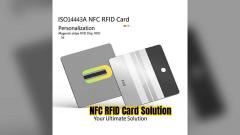 NFC RFID Card ISO14443A Magnetic Stripe Chip 216