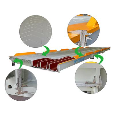 Cina Acciaio commerciale durevole 3x16m delle bascule Q235 60 tonnellate Digital elettronica in vendita