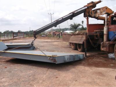 Cina L'industriale approvato OIML 40ton di alta precisione pesa il ponte per il camion in vendita