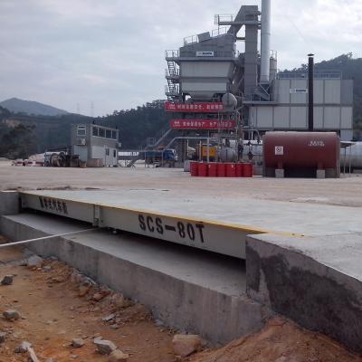 Cina 20kg bilancia pitless del camion della struttura 80T del fascio di accuratezza u in vendita