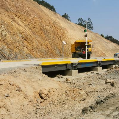 Китай СИД показывает водоустойчивый масштаб тележки Weighbridge 80t продается