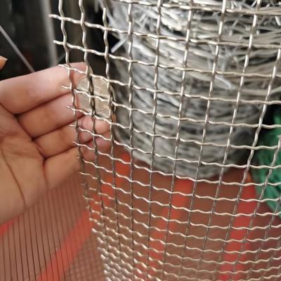 China Industrial Stainless Steel Crimped Wire Mesh Supplier With Fast Global Shipping for sale